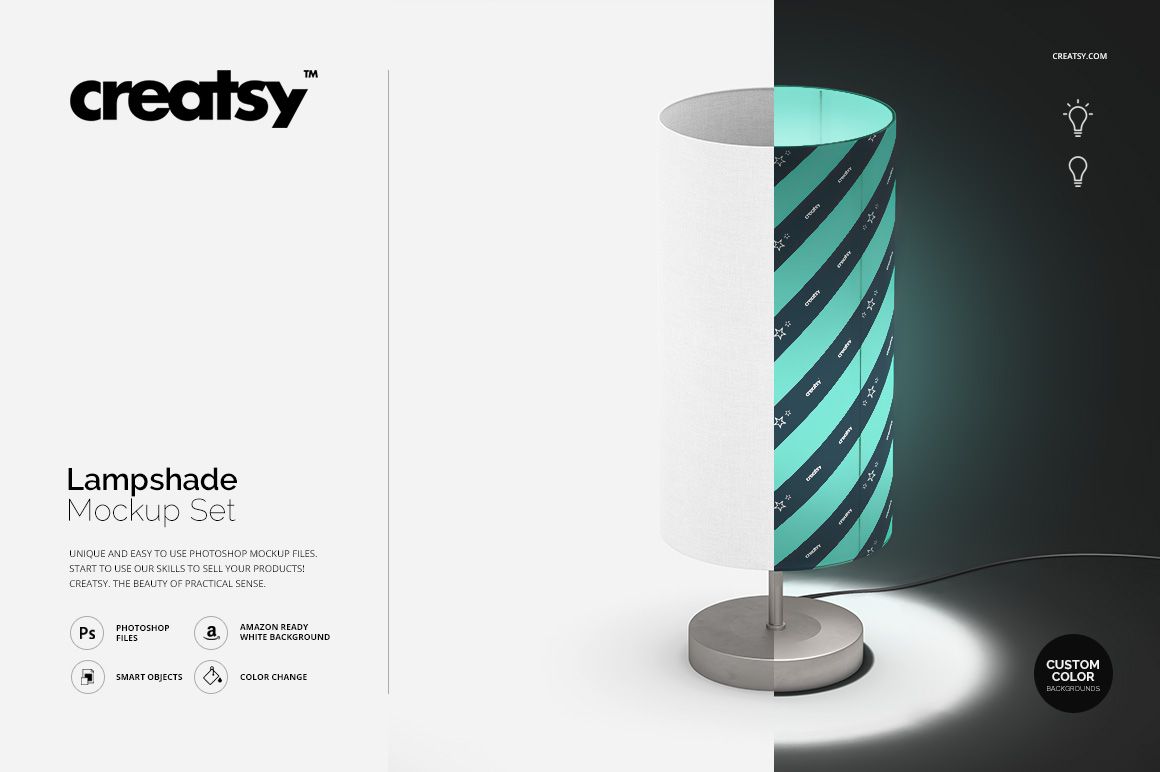 Lampshade Mockup Set | Creatsy®