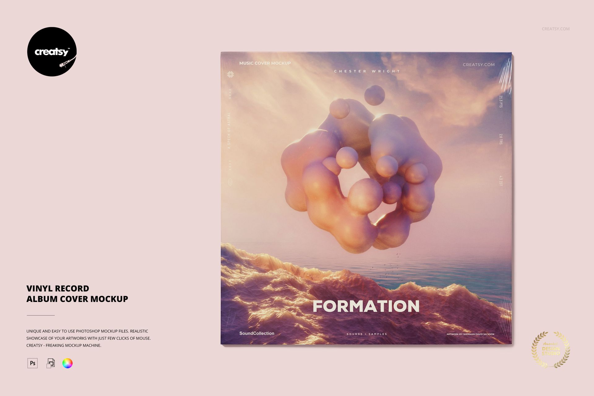 Vinyl Record Album Cover | Creatsy®